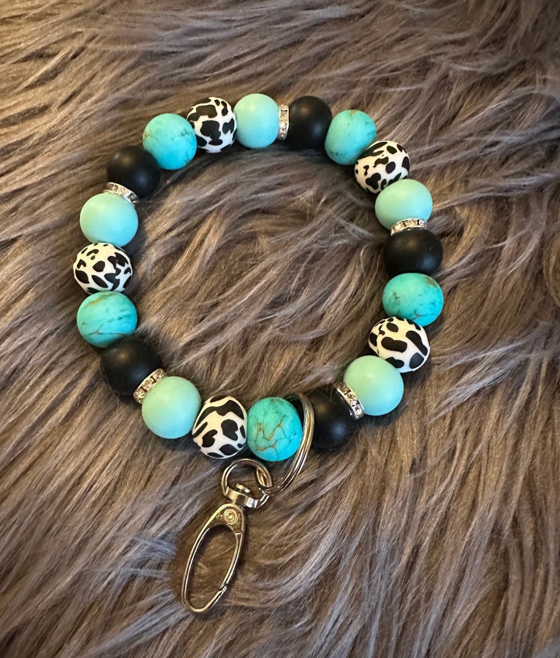 Turquoise & Cow - Etsy