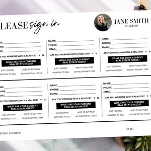 11x8.5 | Open House Sign in Sheet Landscape | Canva Template | Real ...