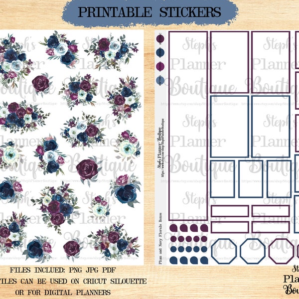 Planner Stickers Printable - Etsy