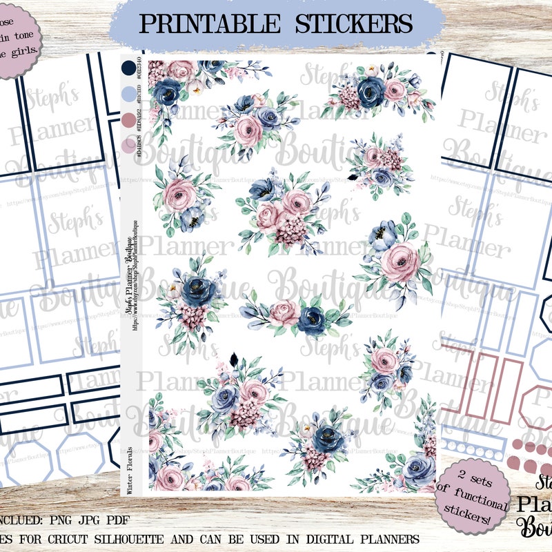 Planner Sticker Kit - Etsy