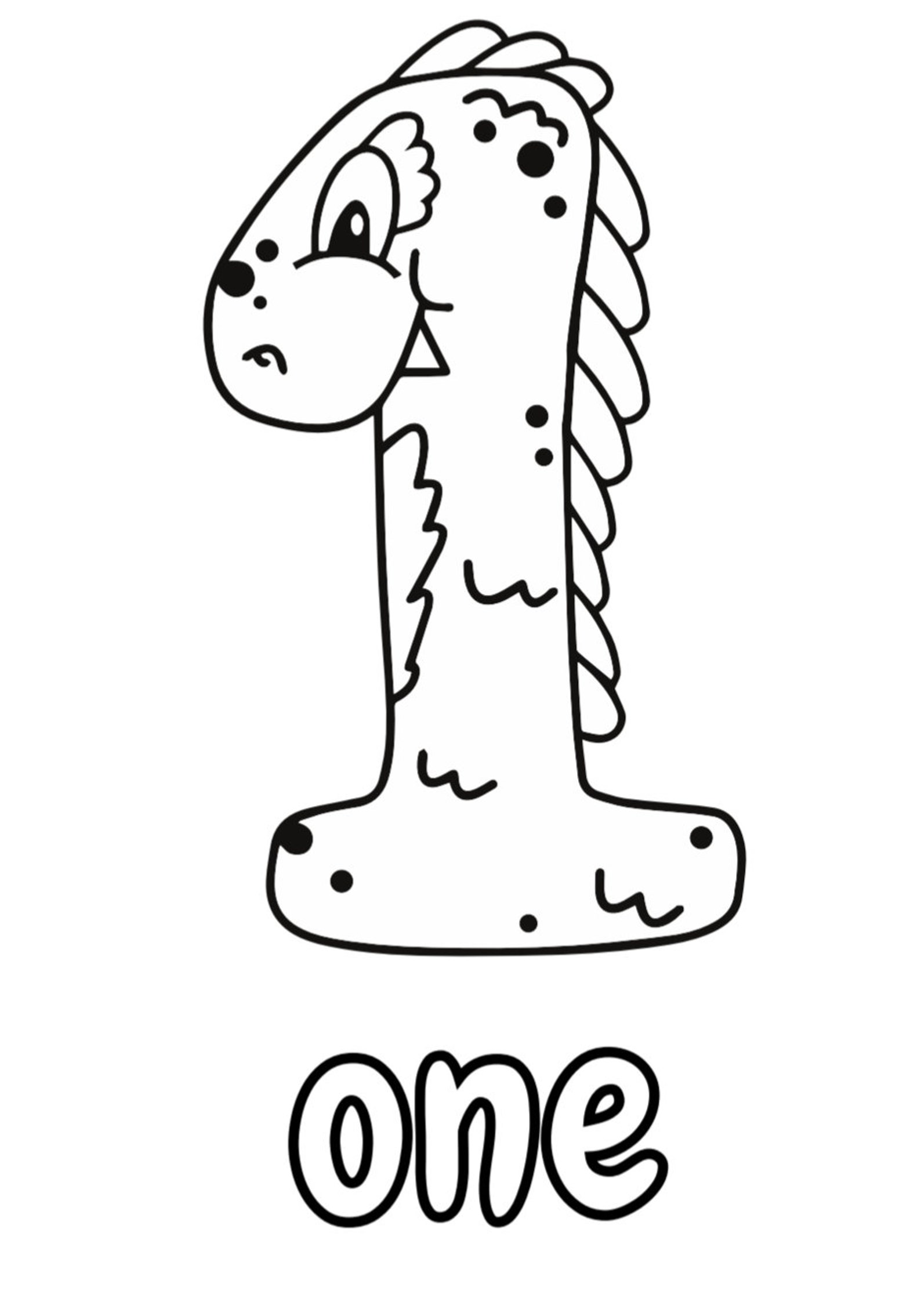 Number Monsters Colouring Book for Toddlers - Etsy