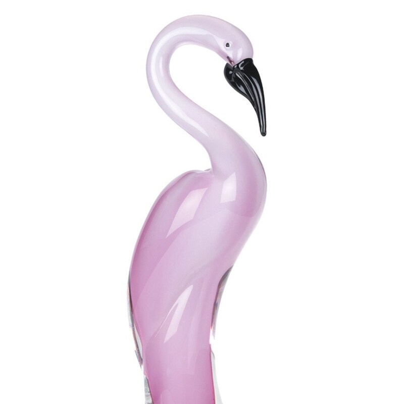 Flamingo Glass Art - Etsy