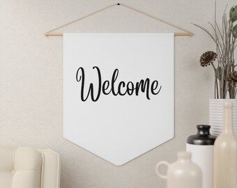 Welcome Pennant - Etsy