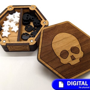 Board Game Token Trays — Laser Cutter Patterns, SVG and PDF Digital ...