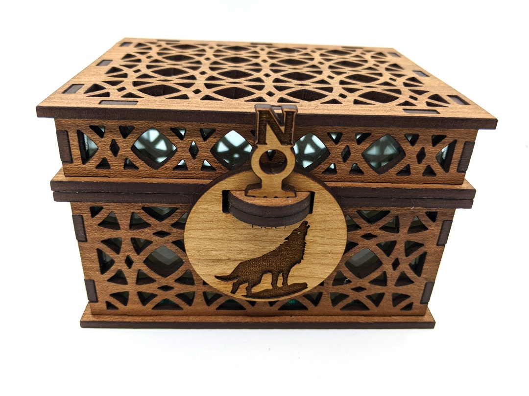 True North Box Pattern — SVG and PDF Digital Files for Glowforge Mira ...