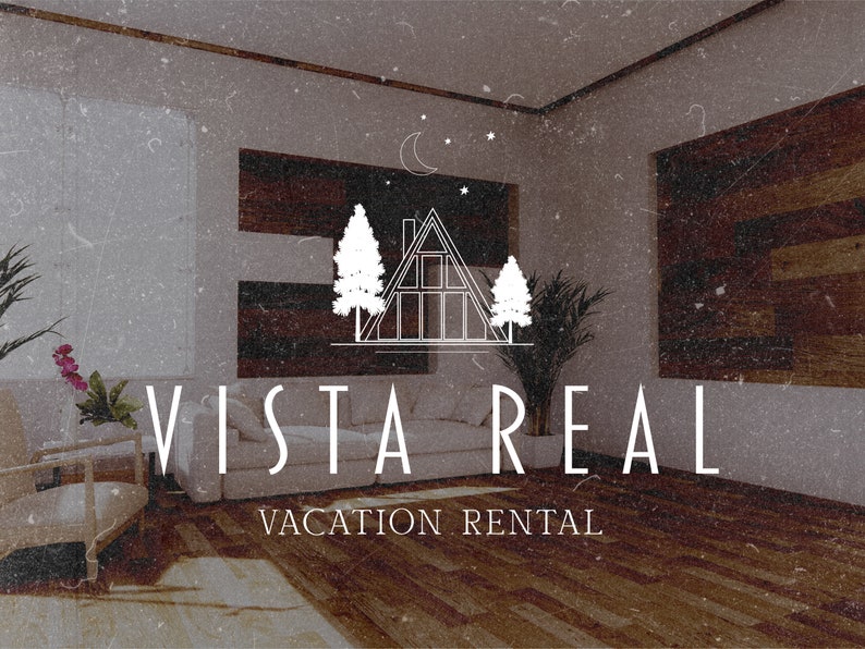 Vacation Rental Logo Design Custom, Premade Logo, Minimalistic Real ...