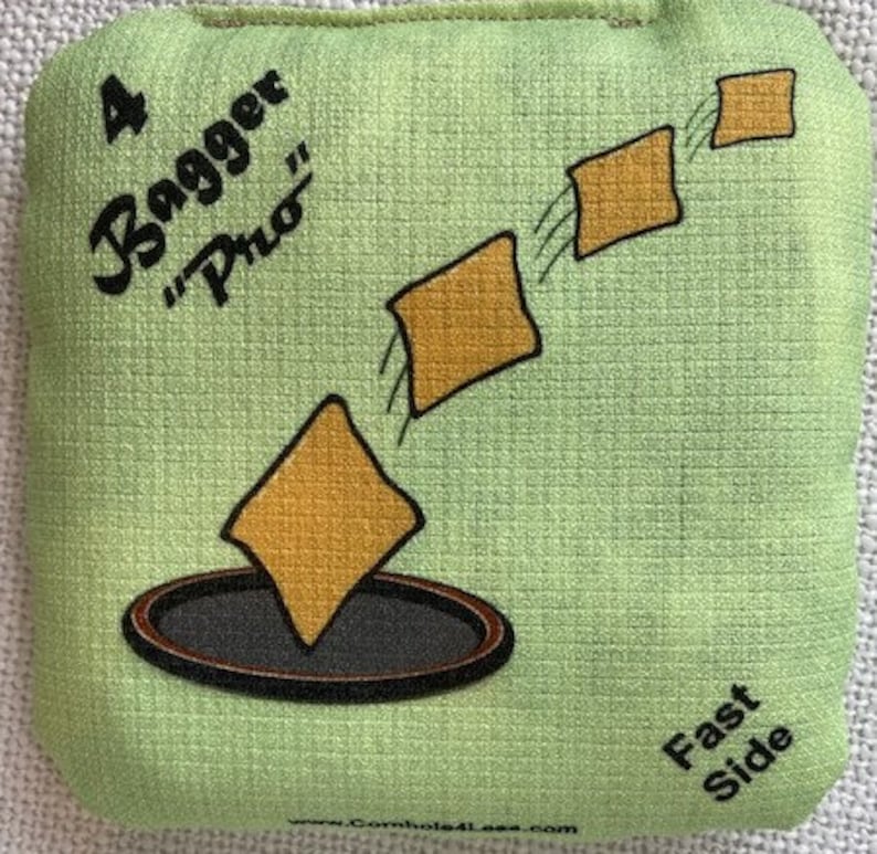 4 Bagger Pro Cornhole Bags Made to ACL Pro Standards for 1/2 the Price ...