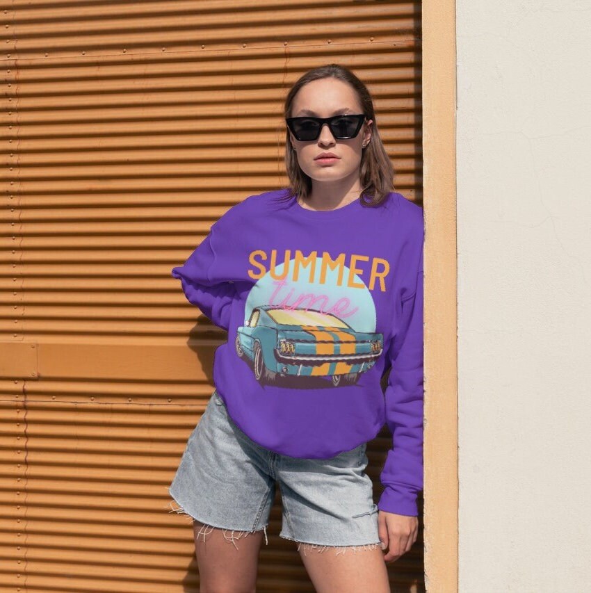 Muscle Car PNG Summer Time Car Png Retro Car Png - Etsy