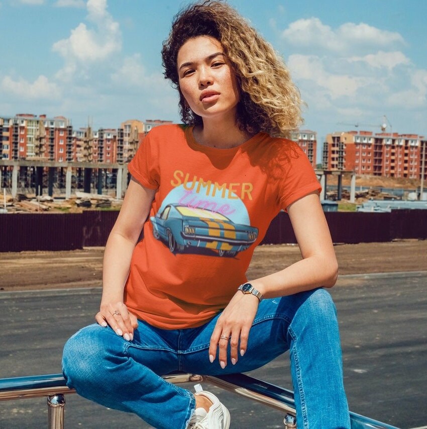 Muscle Car PNG Summer Time Car Png Retro Car Png - Etsy