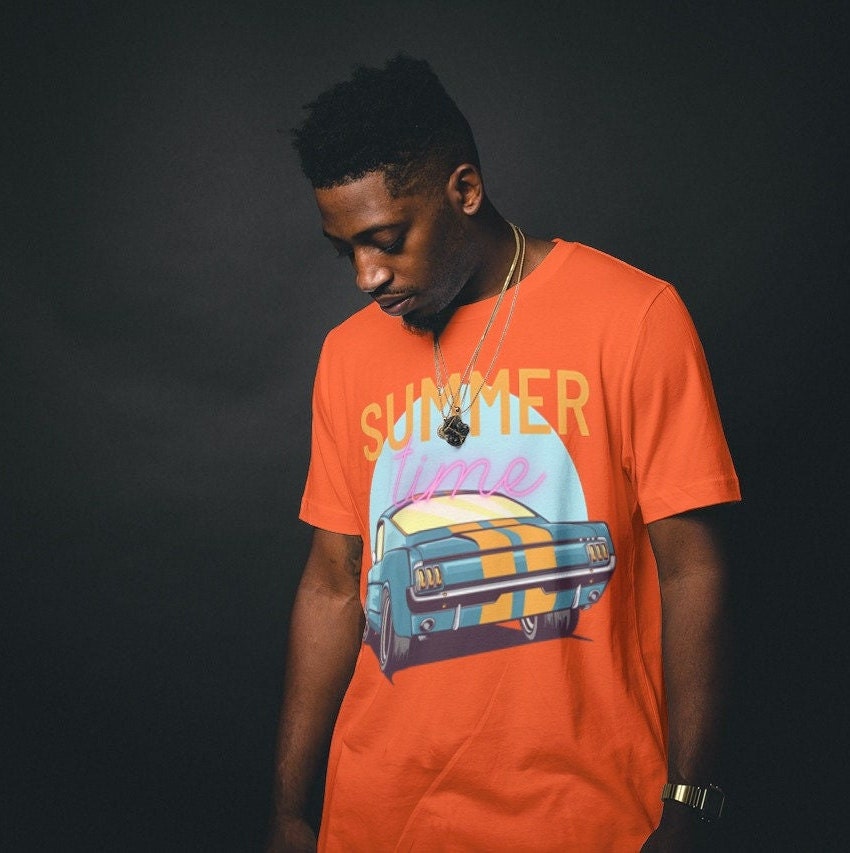 Muscle Car PNG Summer Time Car Png Retro Car Png - Etsy