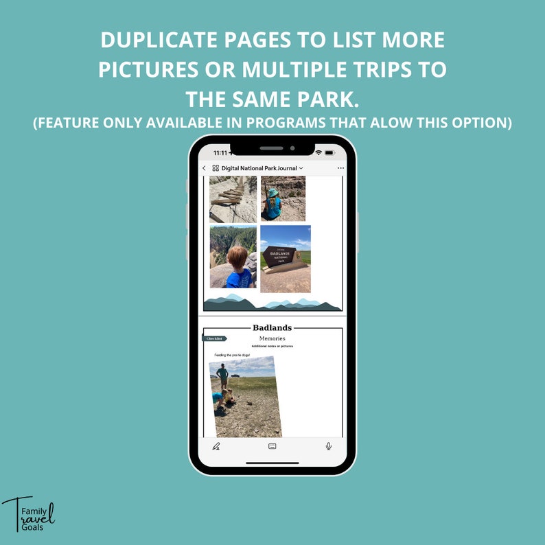 National Parks Digital Travel Journal | US Travel Bucket List Plus ...