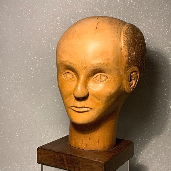 Wooden Bust - Etsy UK
