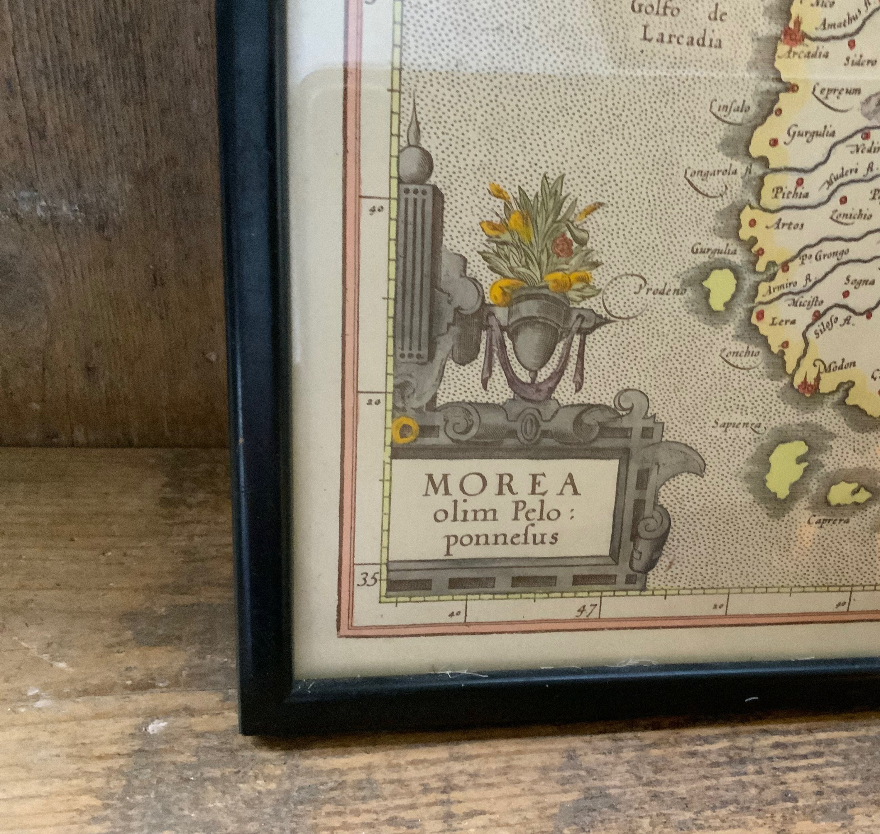 A Super Map of Ancient Morea - Etsy UK