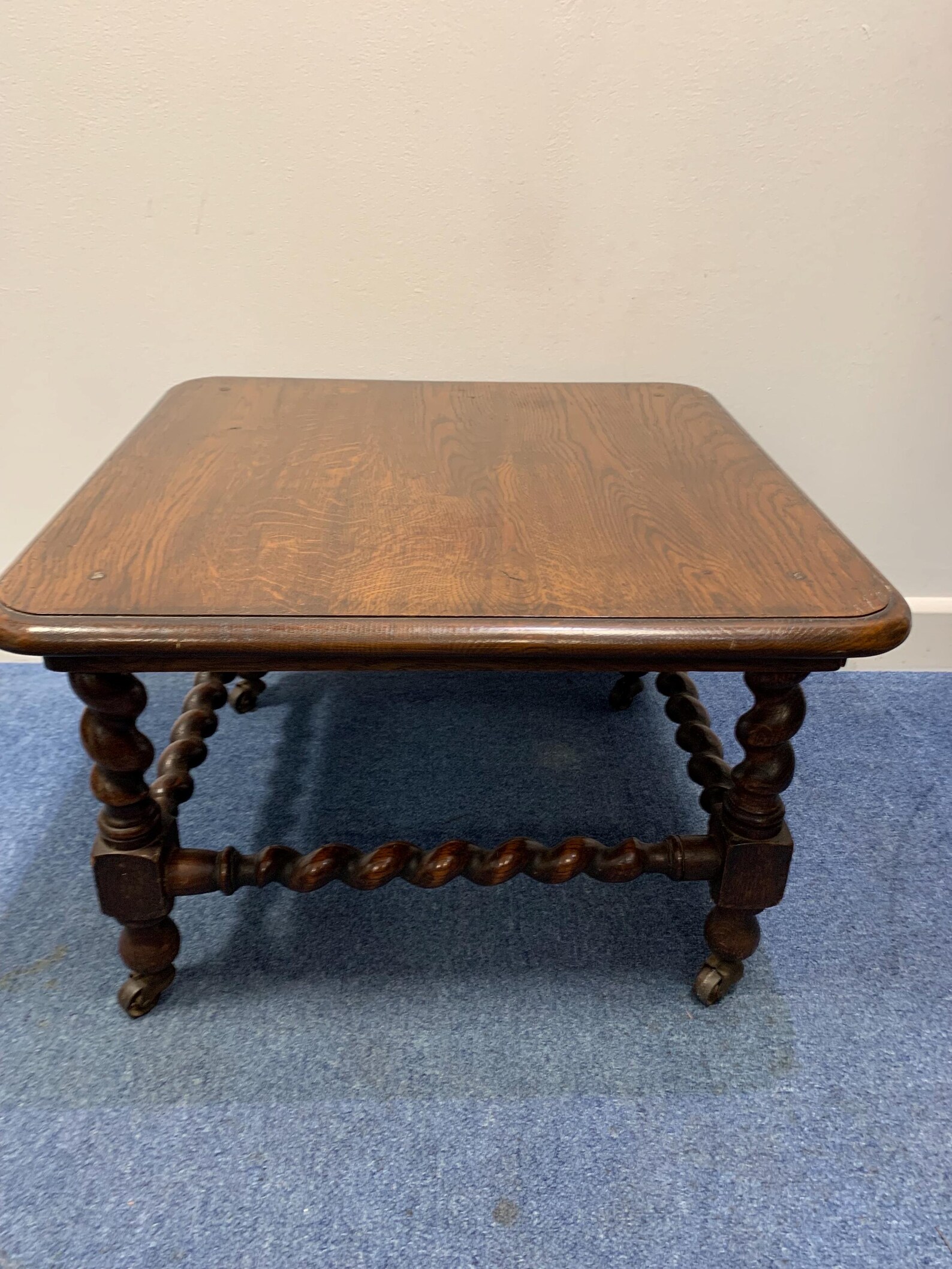 English Antique Jacobean Style Oak Coffee Table - Etsy