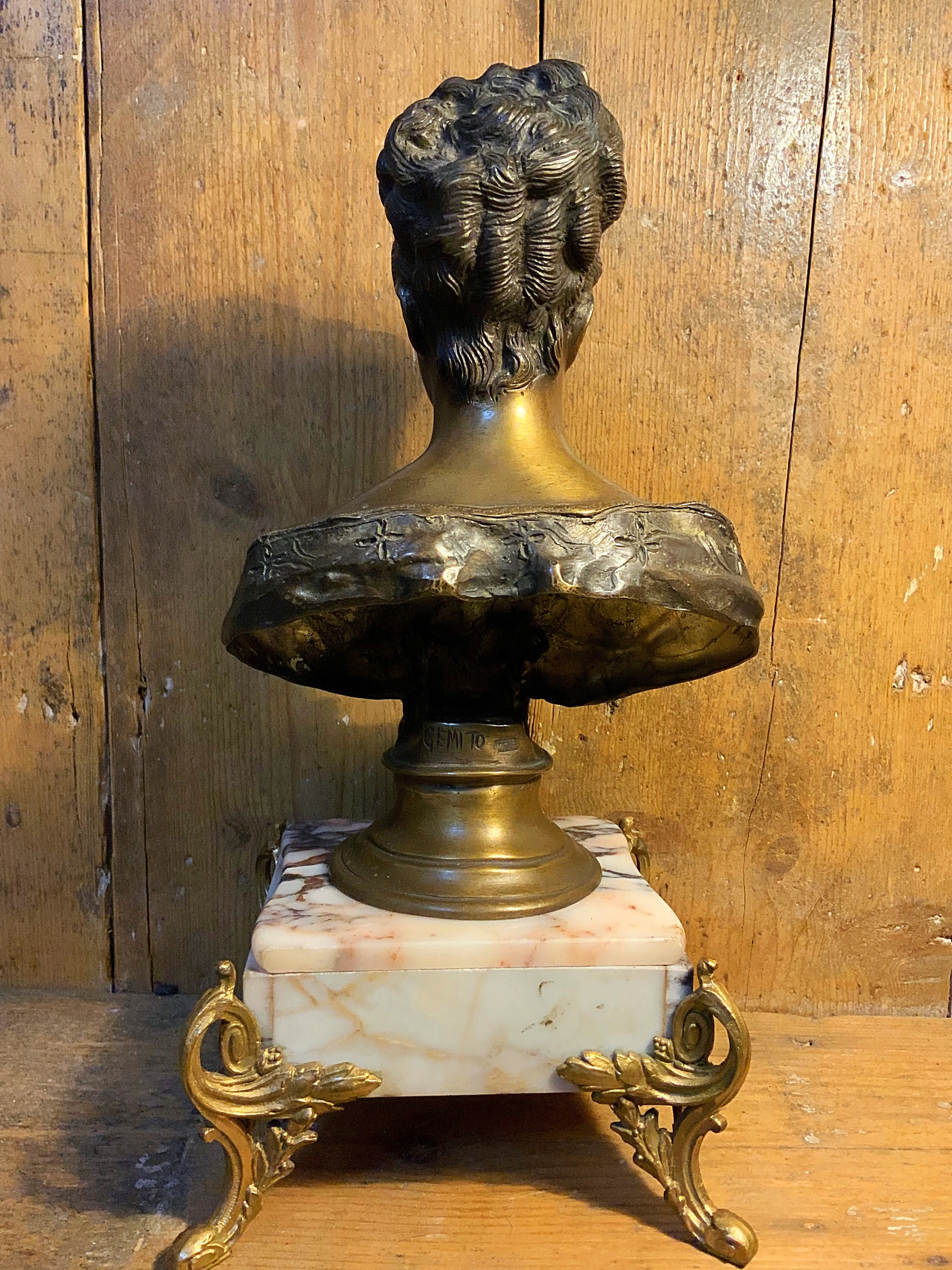 A Stunning Italian Bronze busto Femminite Bust - Etsy UK