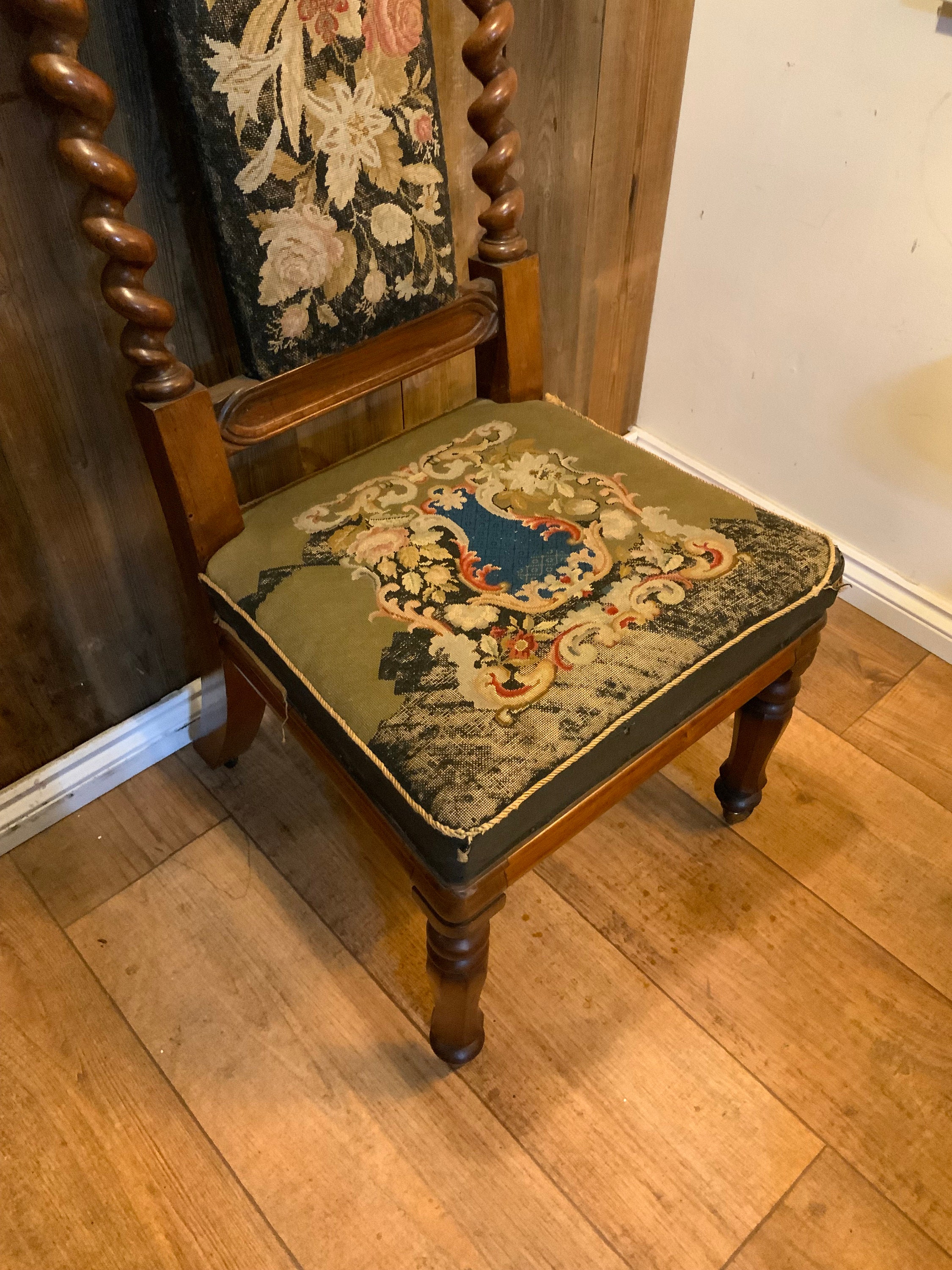 French Antique Prie Dieu Preying Chair - Etsy UK