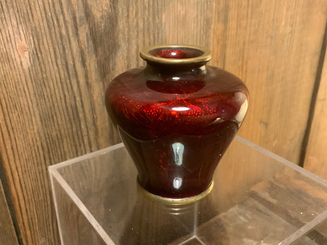 An Outstanding Japanese Ginbari Vase - Etsy