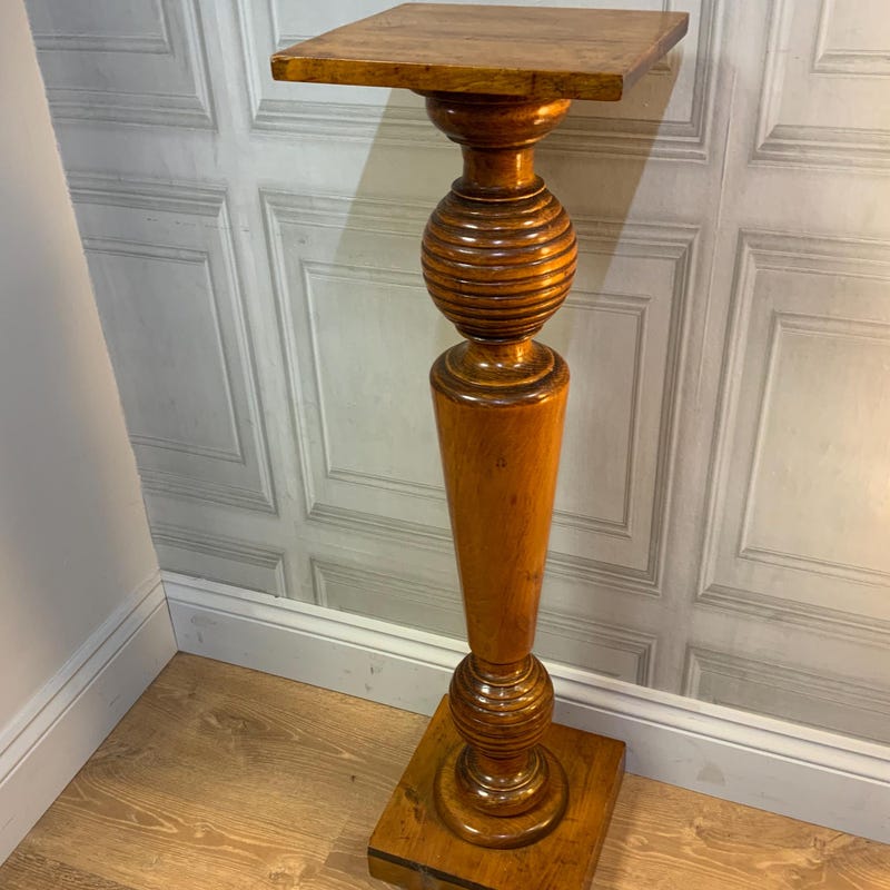 Wooden Pedastool - Etsy