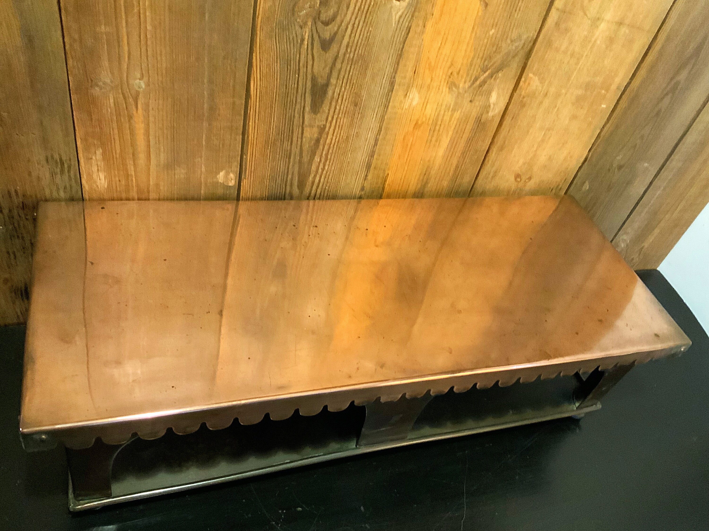 English Antique Edwardian Military Campaign Cooker or Copper Hot Plate ...