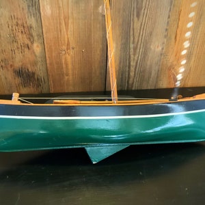 Boat, Hand Made Boat, Model Boat, Wooden Boat, Display - Etsy