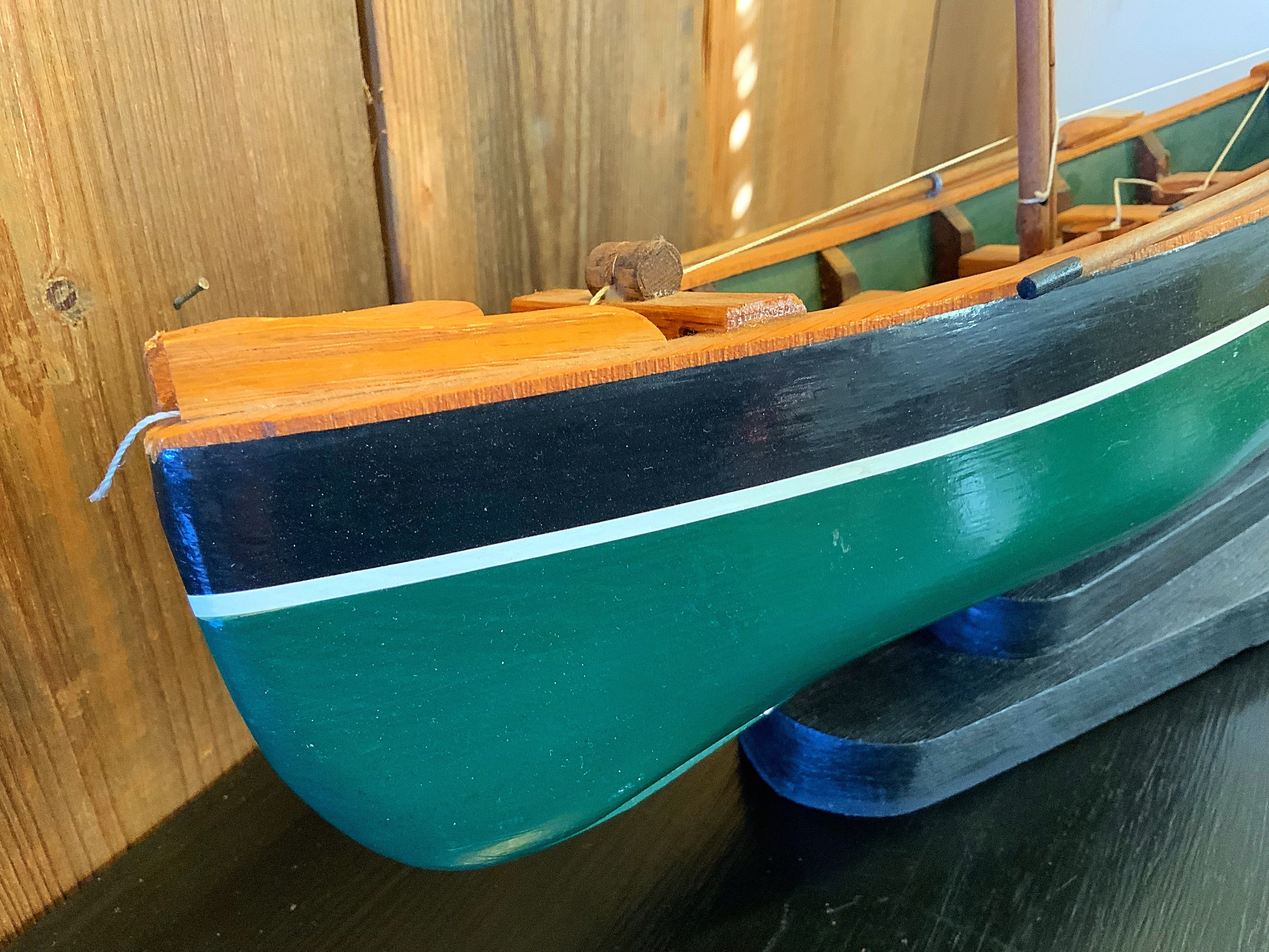 Boat, Hand Made Boat, Model Boat, Wooden Boat, Display - Etsy