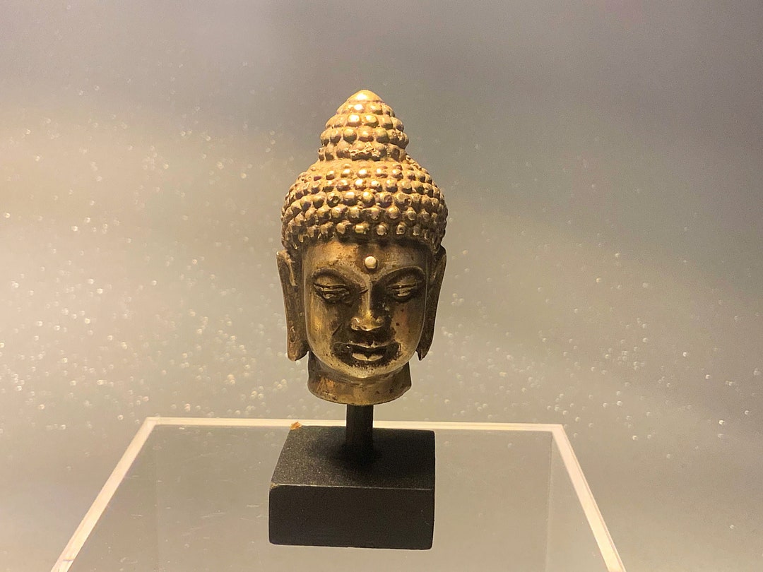 An Outstanding Buddha Bust or Mounted Head - Etsy