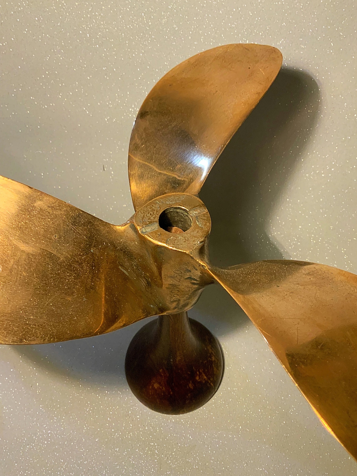 A Stunning English Brass Propeller - Etsy
