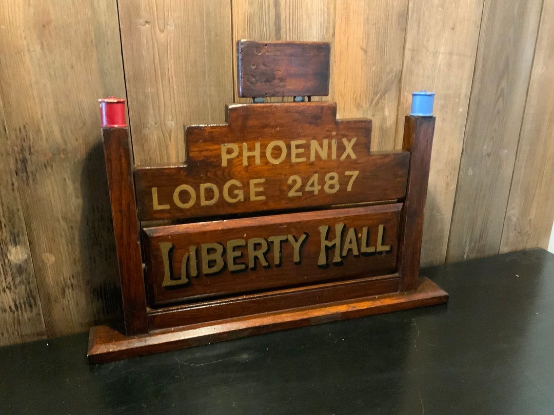 Hand Painted Masonic Sign, - Etsy