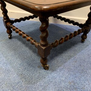 English Antique Jacobean Style Oak Coffee Table - Etsy