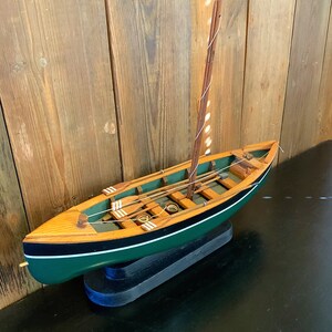 Boat, Hand Made Boat, Model Boat, Wooden Boat, Display - Etsy