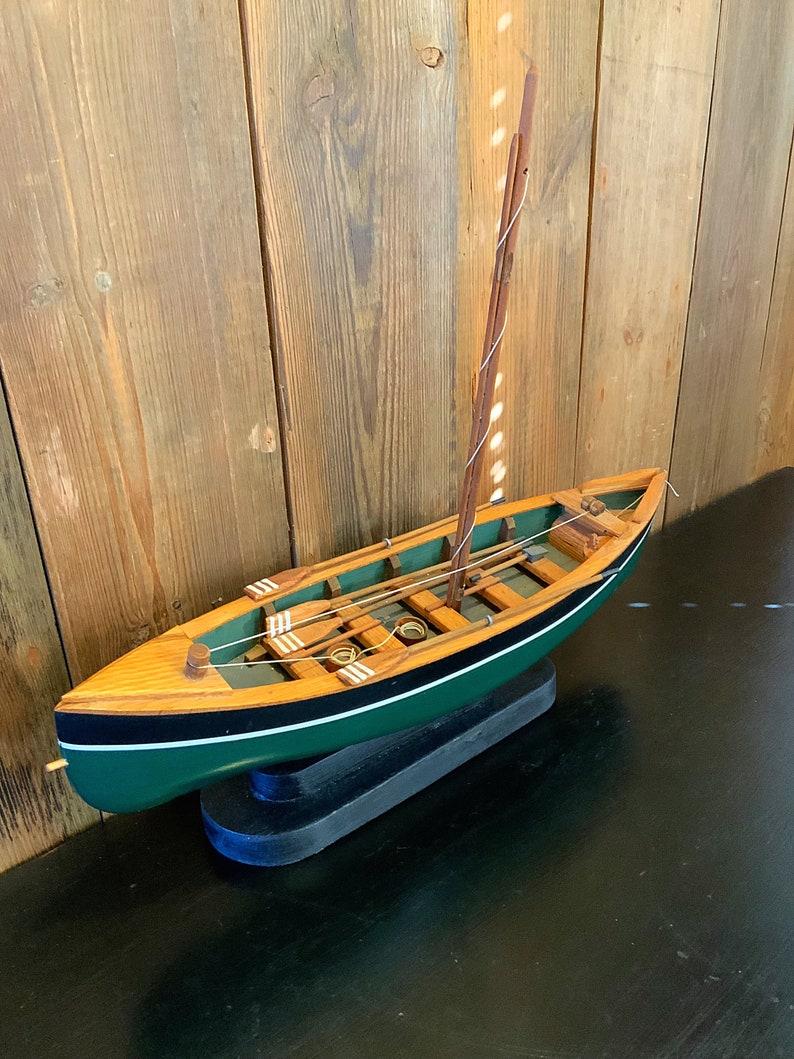 Boat, Hand Made Boat, Model Boat, Wooden Boat, Display - Etsy