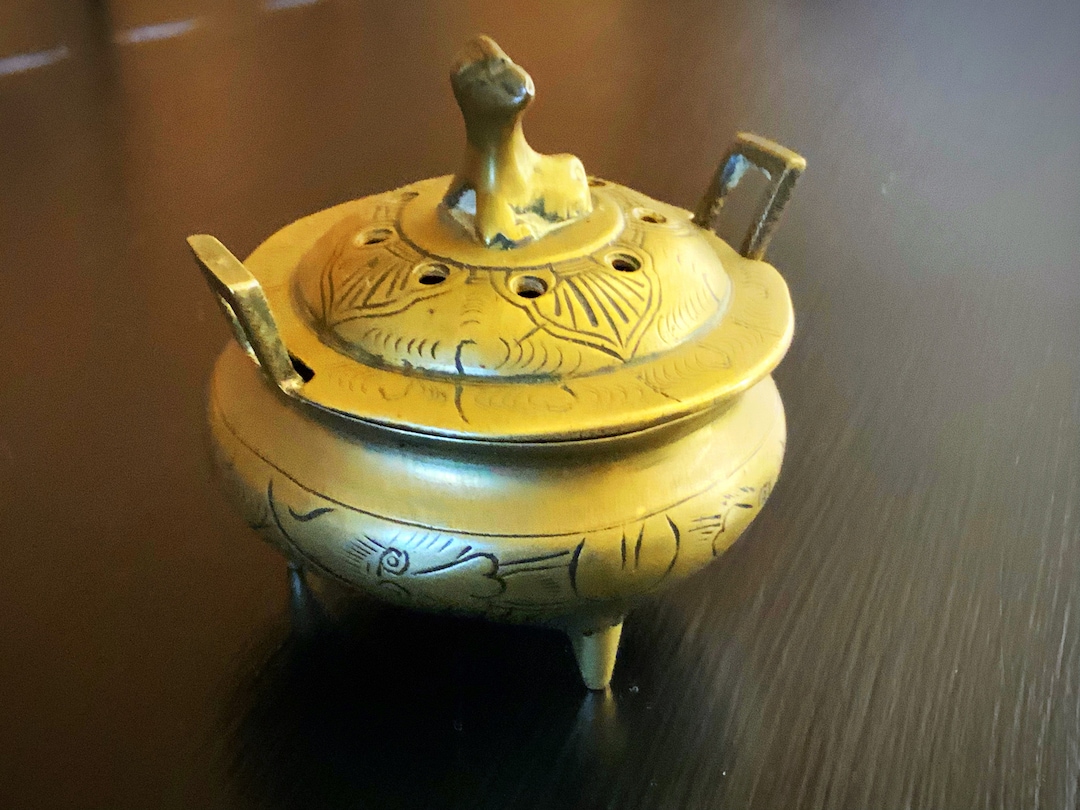 Chinese Bronze Censor - Etsy