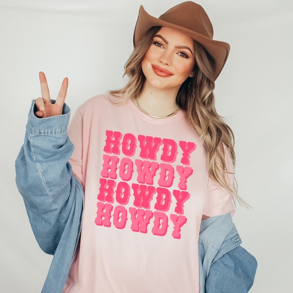 Pink Preppy Cow Girl Shirt - Etsy