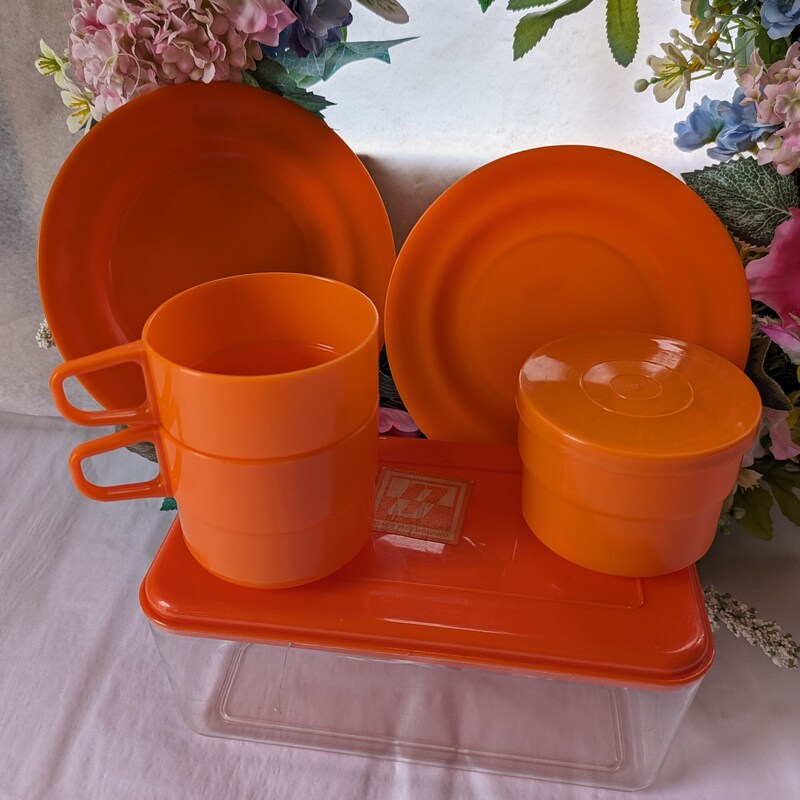 Vintage Picnic Set - Etsy UK