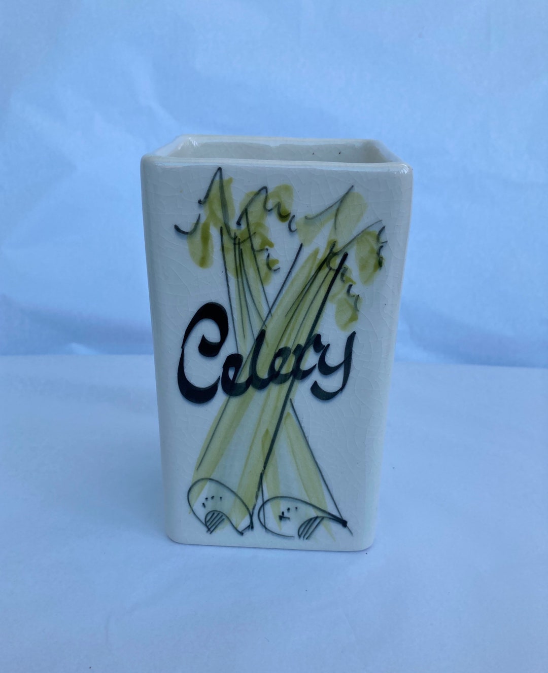 Vintage Babbacombe Pottery Celery Pot by Toni Raymond Circa - Etsy