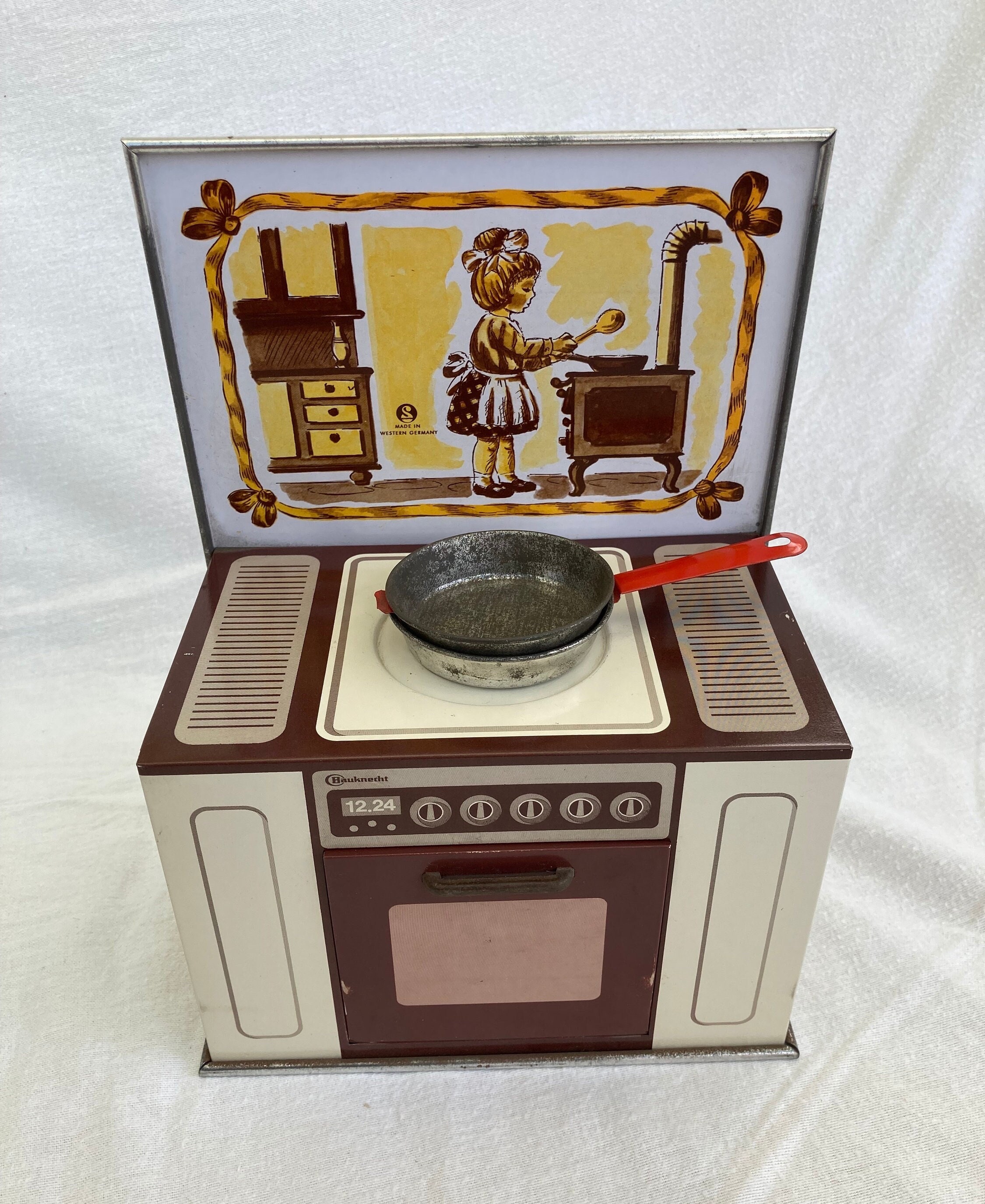 Rare Vintage/retro Toy Tin Kitchen/cooker/oven - Etsy UK