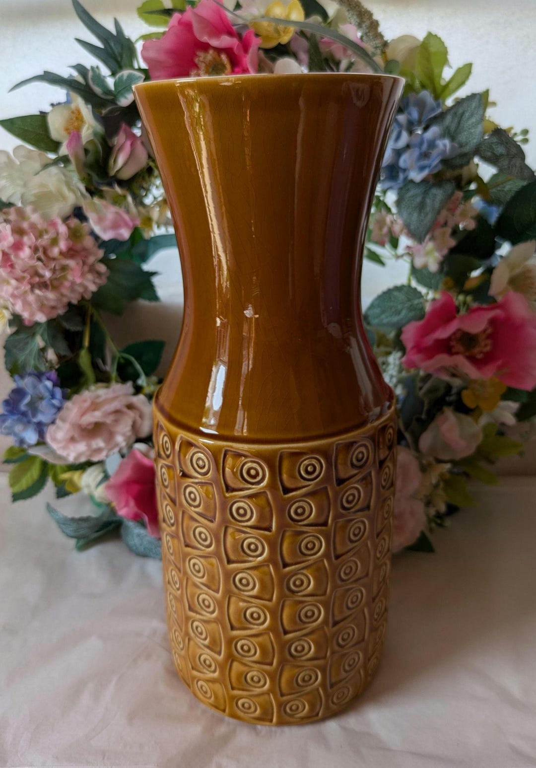 Rare Vintage/mid Century 1960s Large Withernsea Eastgate Pottery Vase ...
