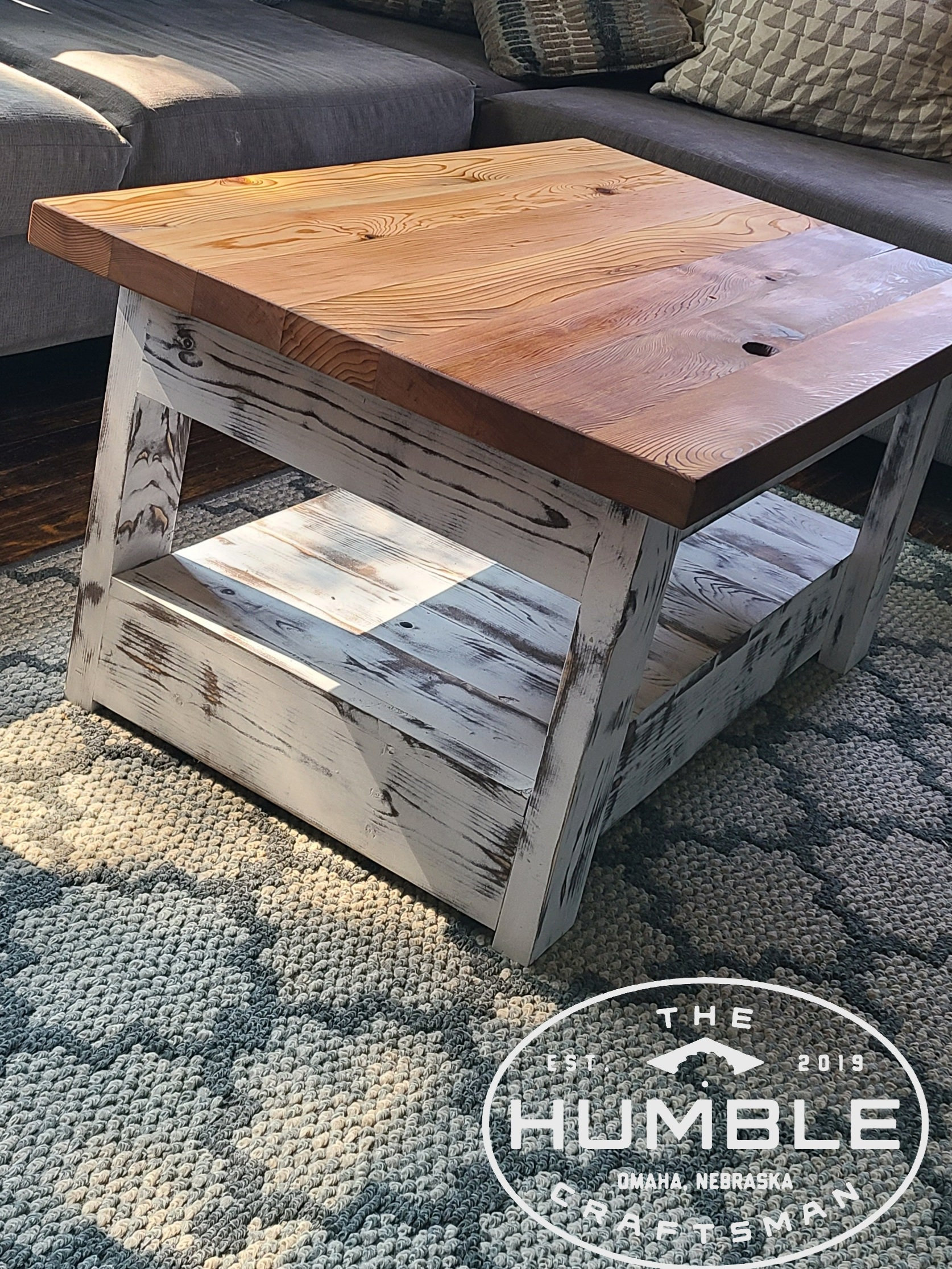 Rustic Farmhouse Coffee Table - Etsy