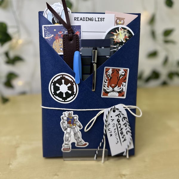 Blind Book Box Men - Etsy