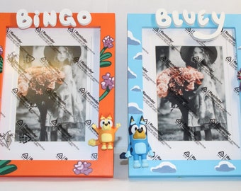Bluey Picture Frame - Etsy Australia
