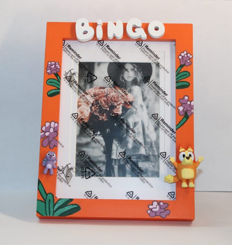 Bluey and Bingo Picture Frames - Etsy