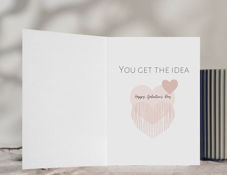 Galentines Day Card, Printable Galentines Card, Hoes Before Bros ...