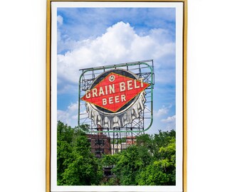 Grain Belt Sign | Neon Beer Sign | Gallery Wall Art | Minneapolis MN ...