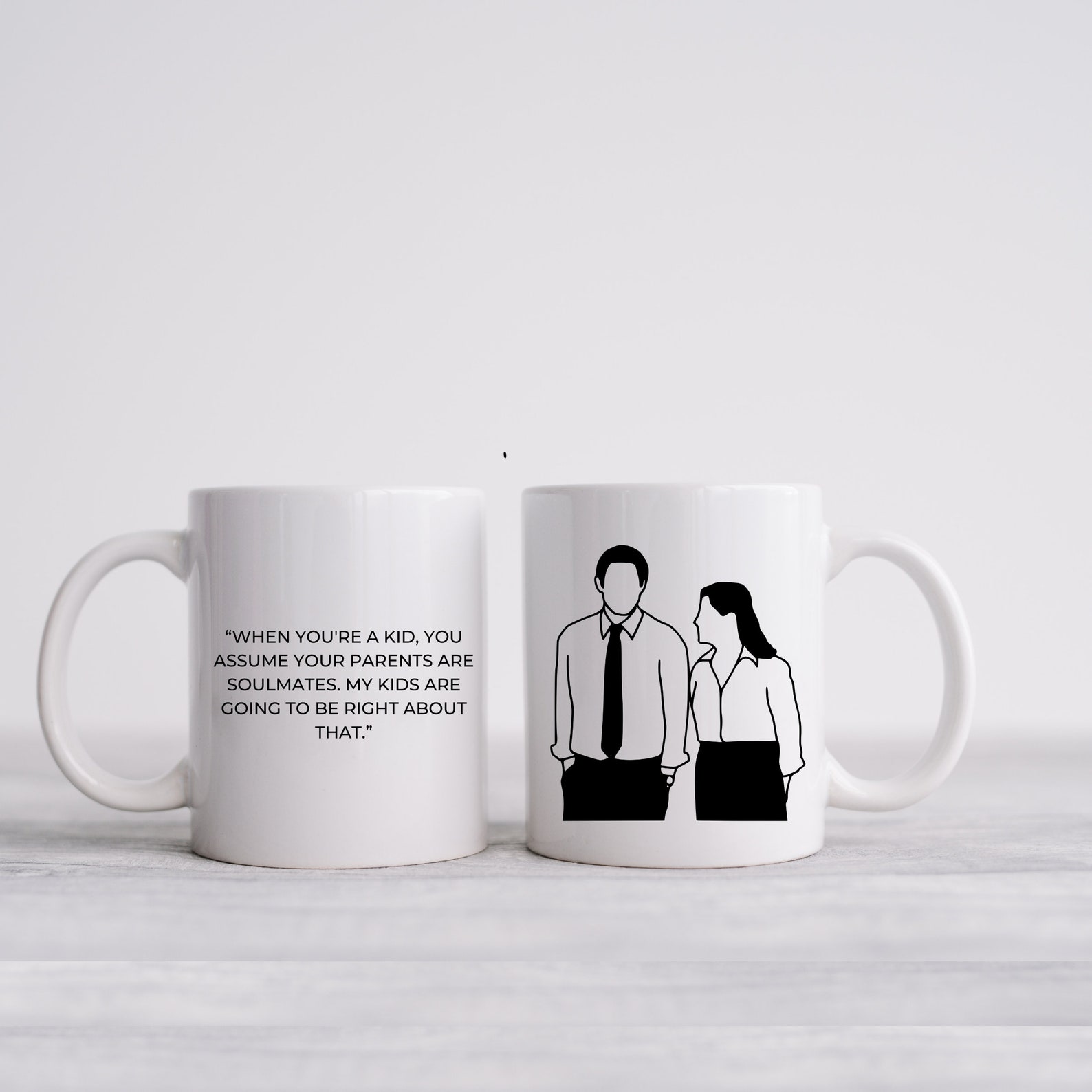 The Office Couples Coffee Mug, the Office Tv Show Mug, the Office Mug ...