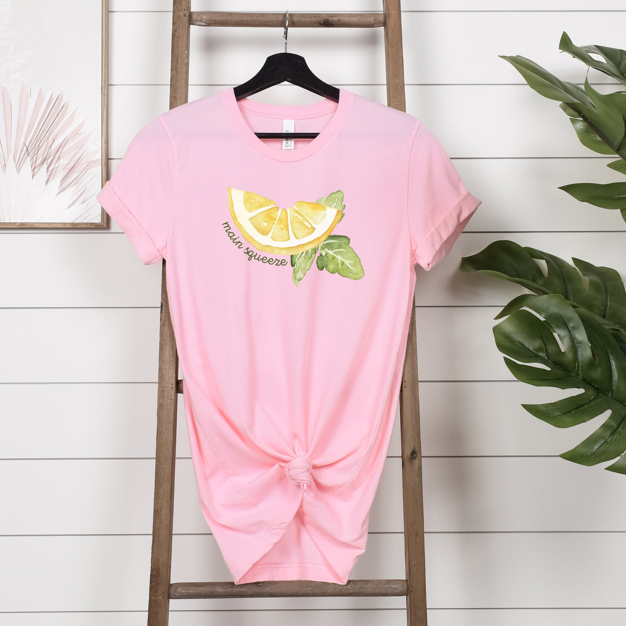 Lemon Shirt, Main Squeeze Shirt, Funny Summer Shirt, Farmers Market ...