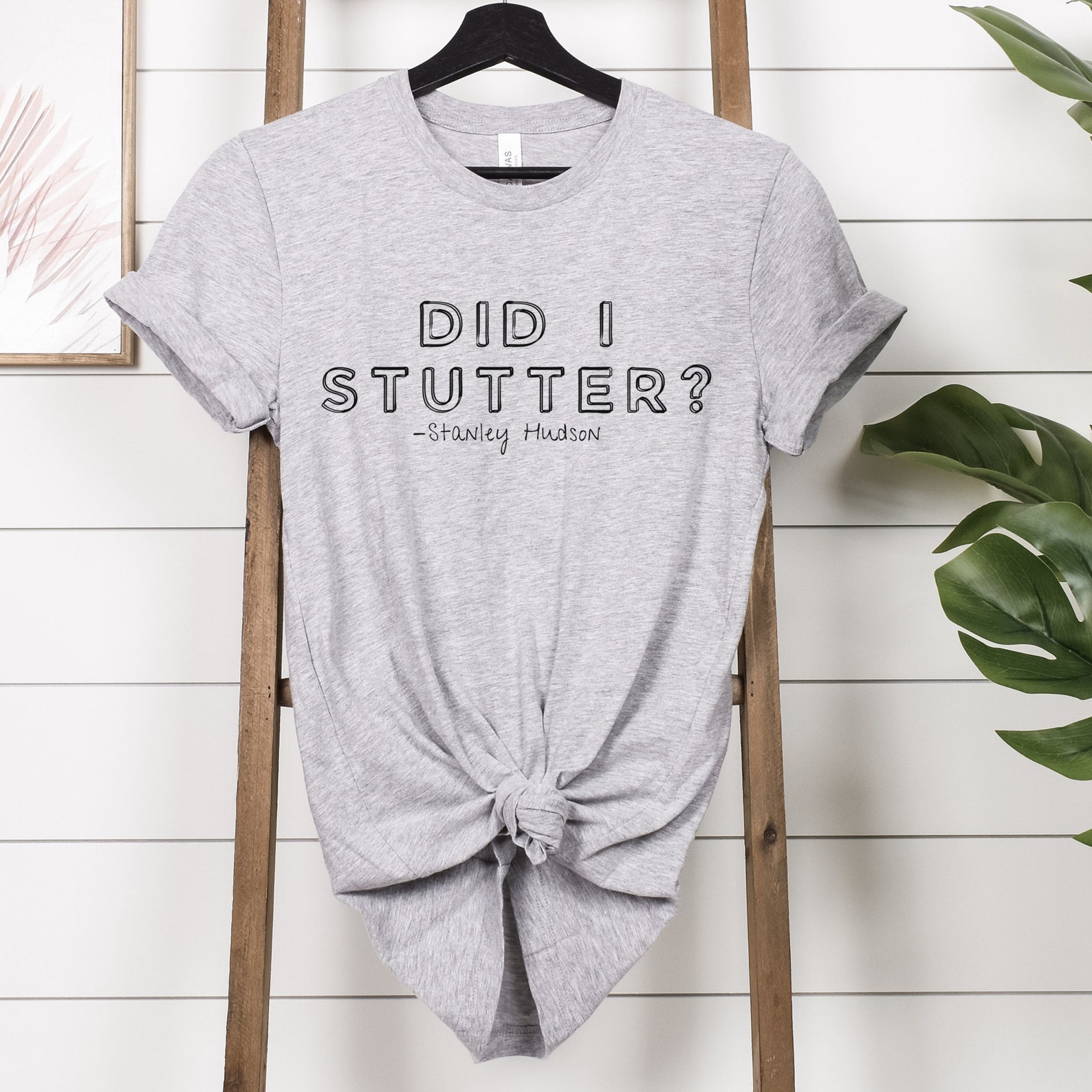 The Office Shirt, Did I Stutter Shirt, American Office TV Show T-shirt ...