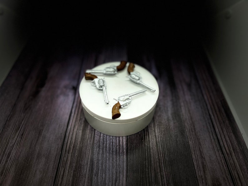 3d Resin Fake Revolver / Faux Pewpew / 3d Printed / Pack of 2 - Etsy