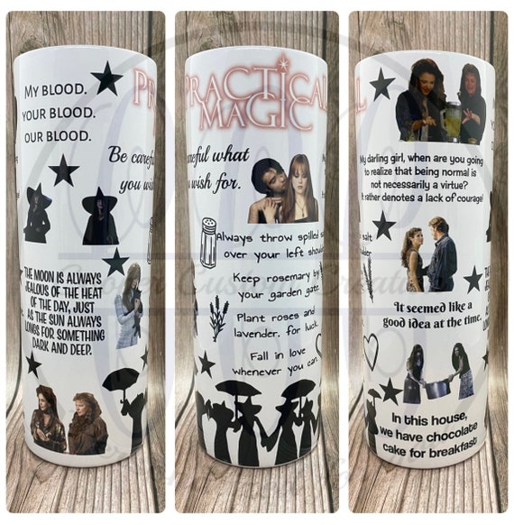 Practical Magic Tumbler / Movie Tumbler / Nostalgic Tumbler / - Etsy