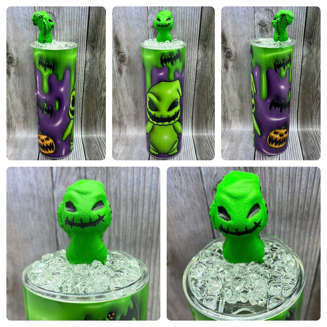 Oogie Tumbler / Movie Tumbler / Oogie Boogie / Colorful / Cartoon Movie ...