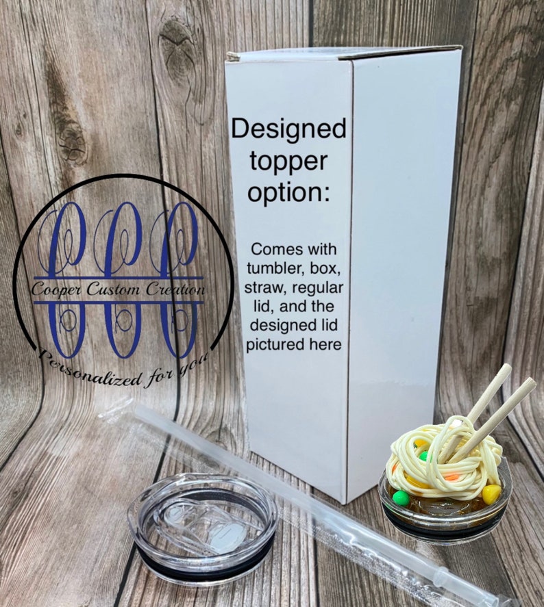 Noodles Tumbler / Ramen Tumbler / Noodle Topper / Chopsticks / - Etsy